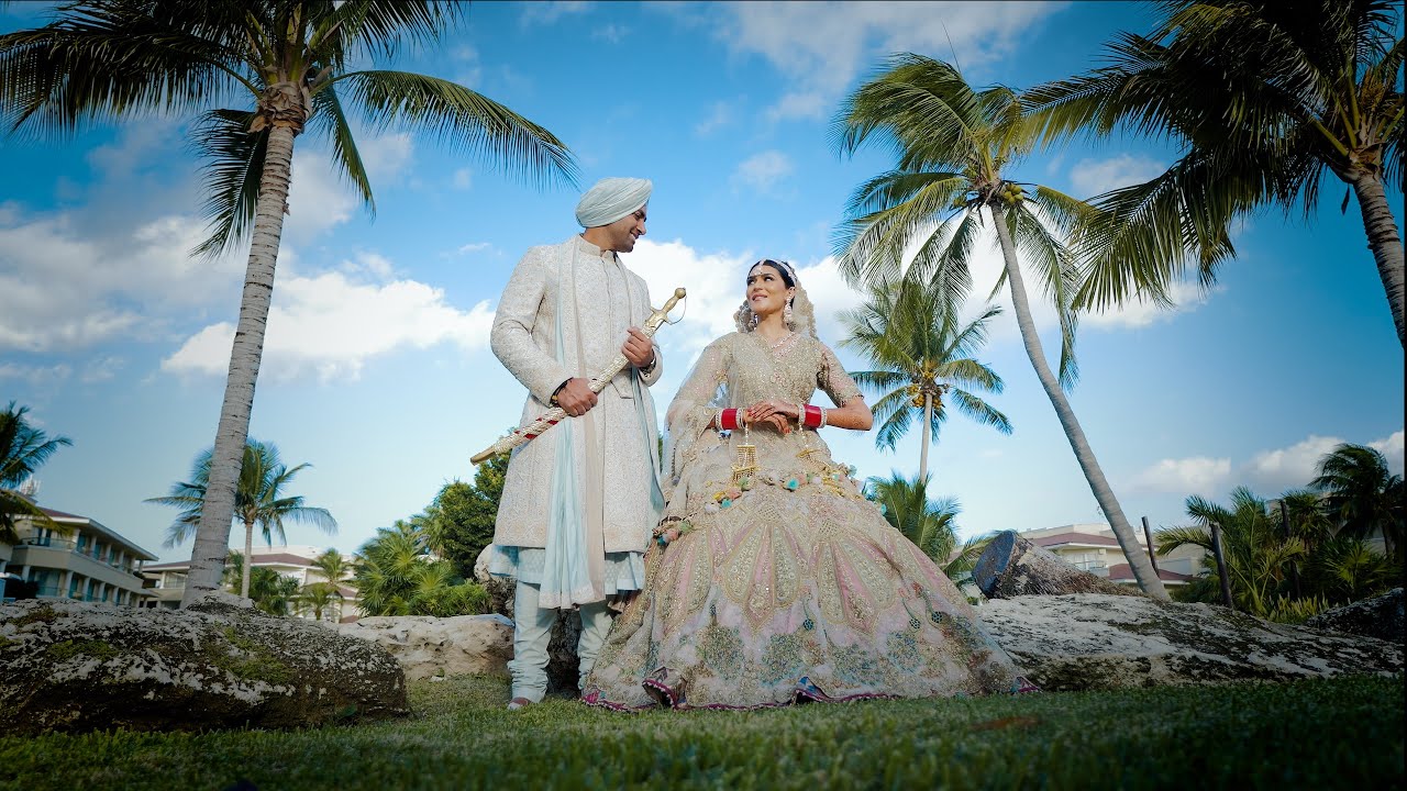 Pavit + Ishaan || Highlight || Moon Palace Riviera Maya || Sikh Wedding ...