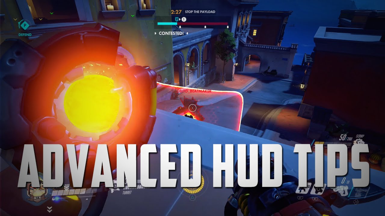 Overwatch Console Tips And Tricks - Advanced HUD Tips - YouTube