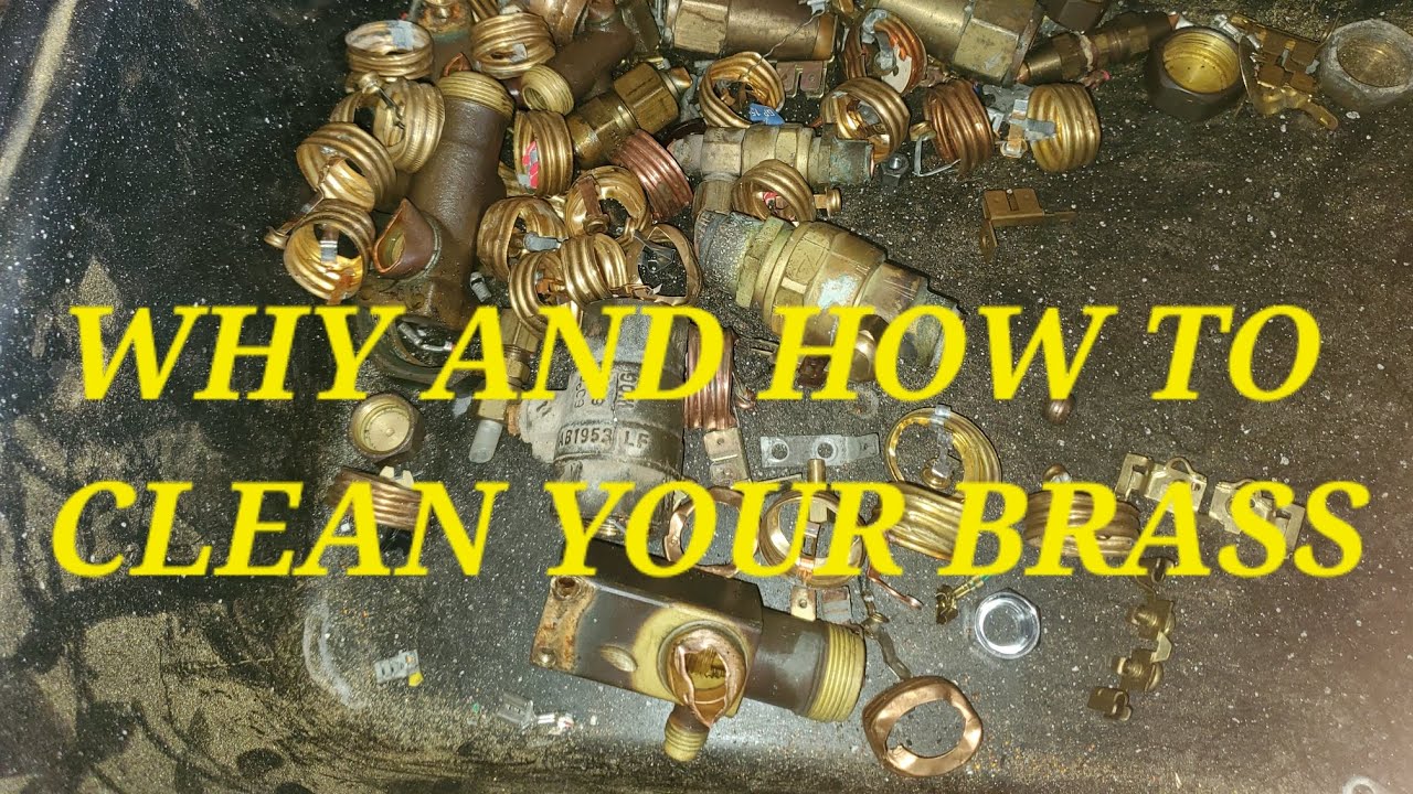(HOW TO) CLEAN BRASS FOR MAX PROFITS AT YOUR SCRAP YARD - YouTube