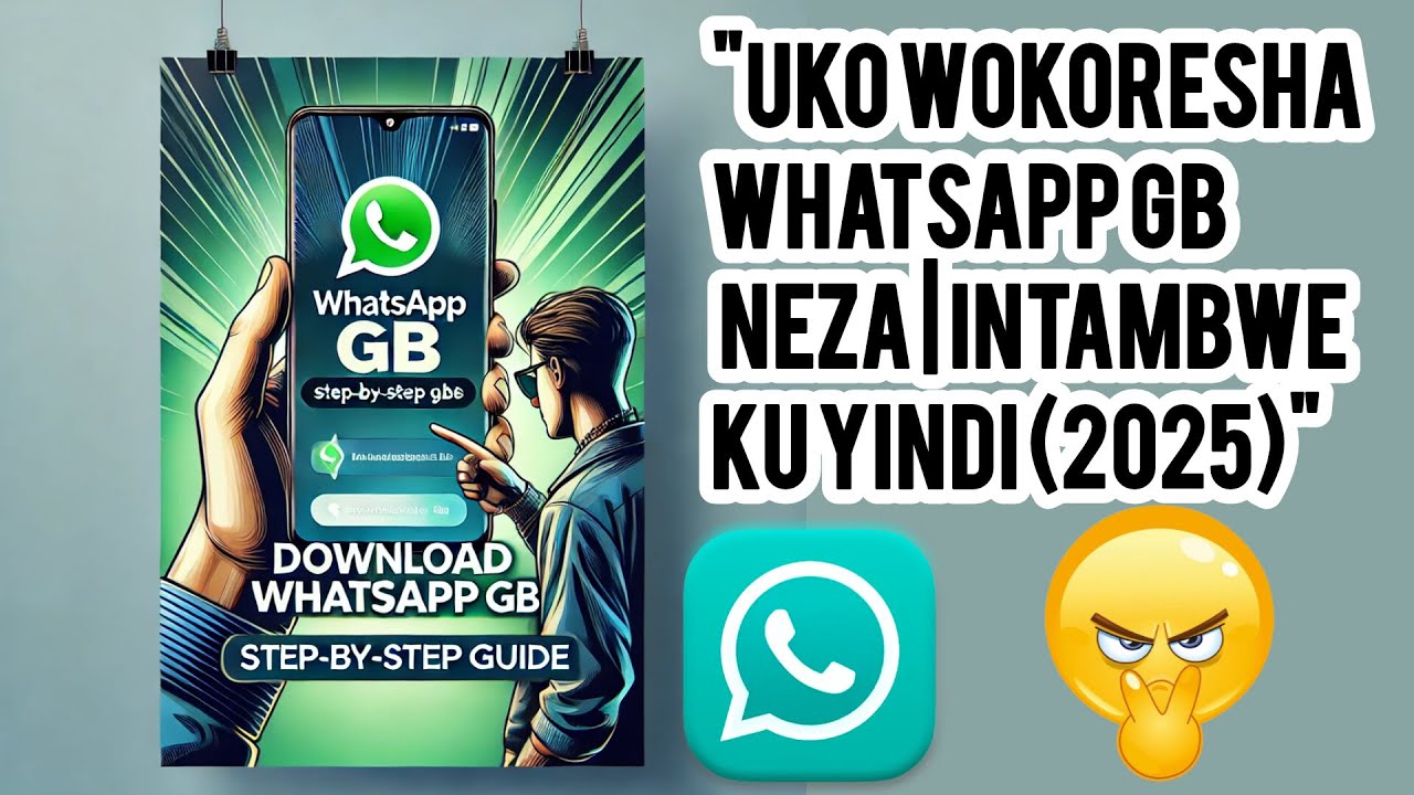 UKO WOKORESHA WHATSAPP GB NEZA INTAMBWE KU YINDI 2025 - YouTube