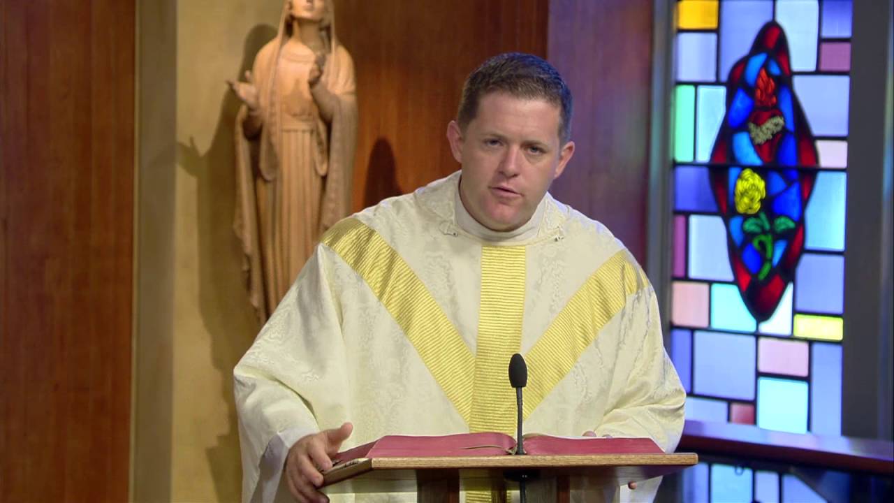 Keep Your Eyes on Jesus | Homily: Father Eric Cadin - YouTube