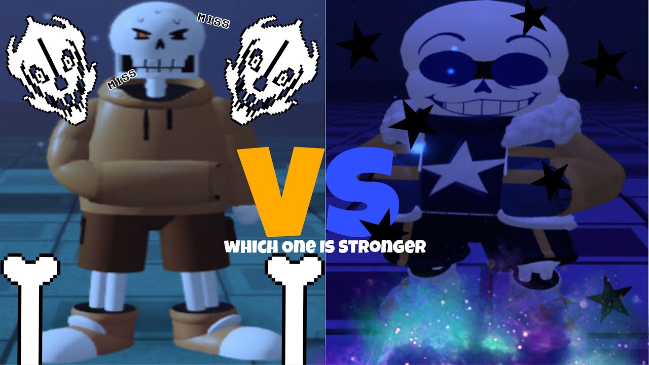 Who Is Stronger | Swap Papyrus VS Outer Sans | Undertale Last Corridor ...