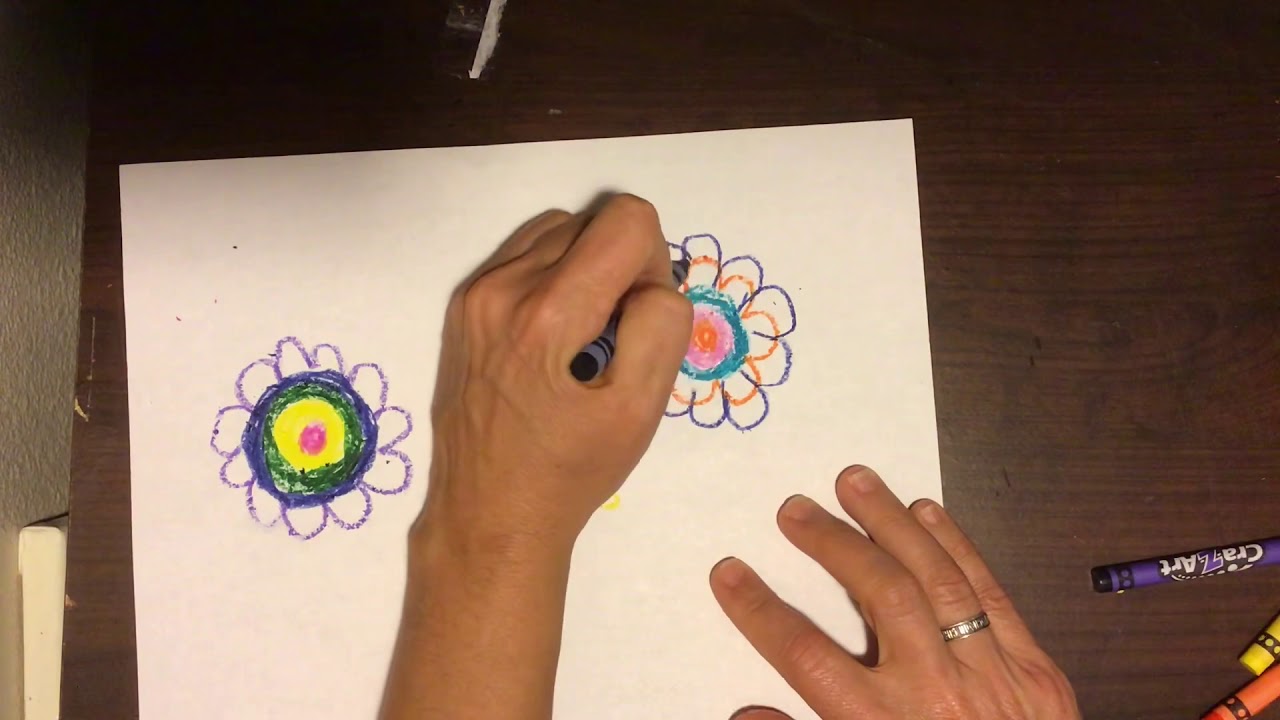 Kandinsky flower art - YouTube