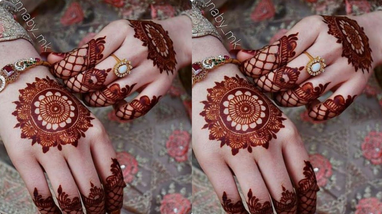 gol tikki mehndi designs | mendini design | mehandi ka design | mehndi ...
