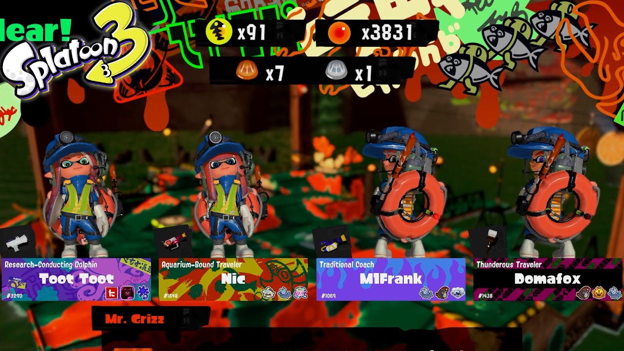 Salmon Run Gameplay: In Sync Teams | Splatoon 3 - YouTube