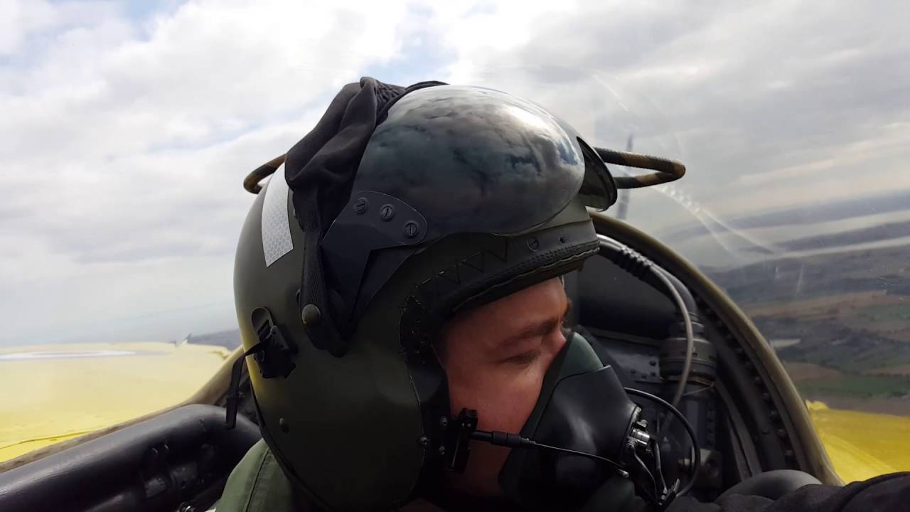 Flight in a Folland Gnat - YouTube