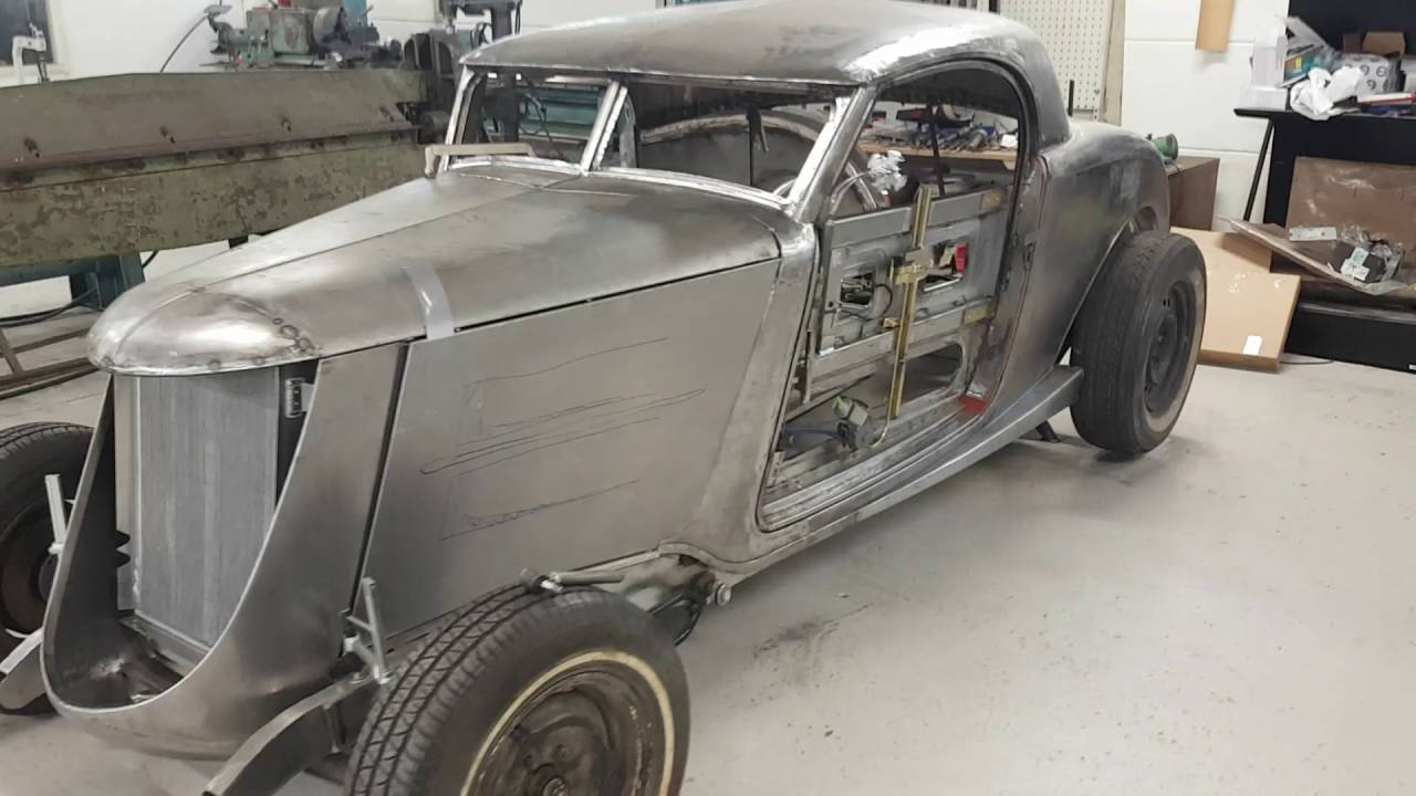 Sheet metal built Hot Rod - YouTube
