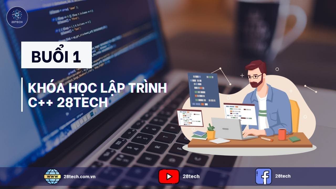BuỔi 1 KhÓa HỌc LẬp TrÌnh C ThÁng 8 TẠi 28tech Youtube