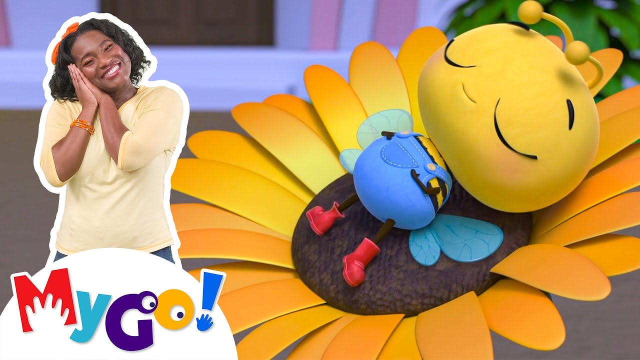 Bedtime Song | Lellobee | Nursery Rhymes | MyGo Sign Language For Kids ...