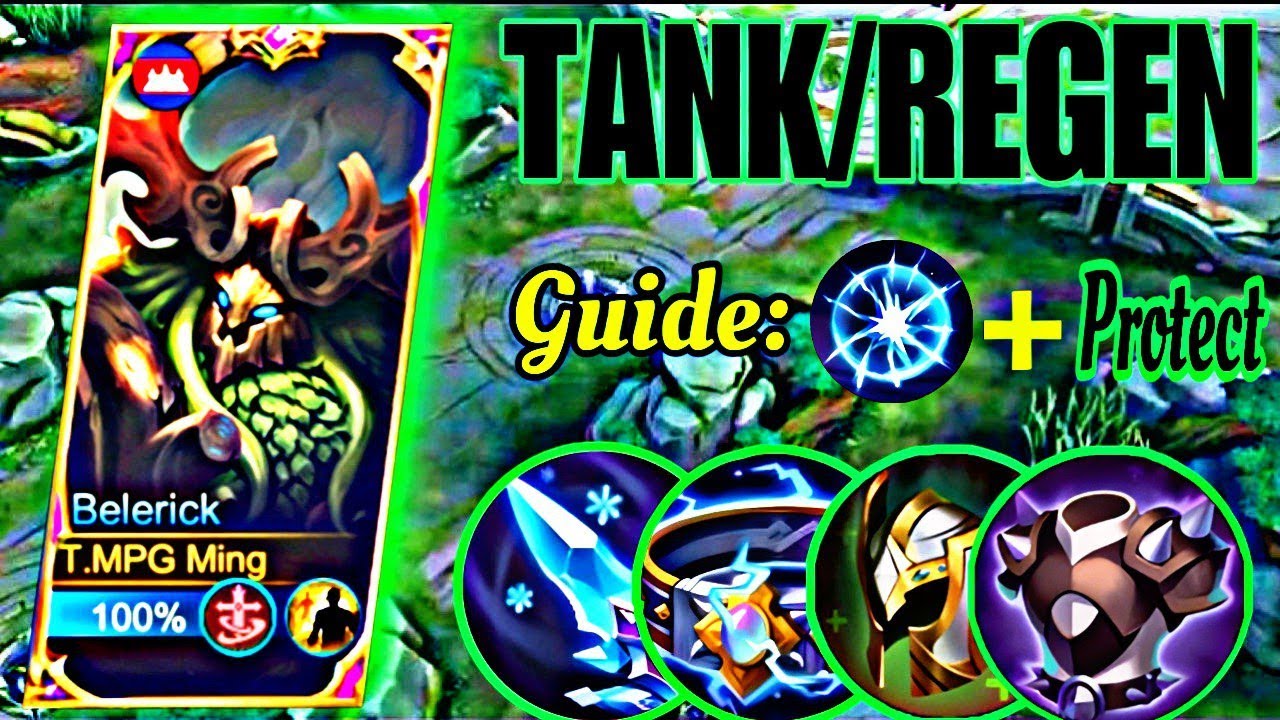 BELERICK TANK BUILD 2023 HEALING 100%!! , ROAD MYTHIC - BEST BUILD ...
