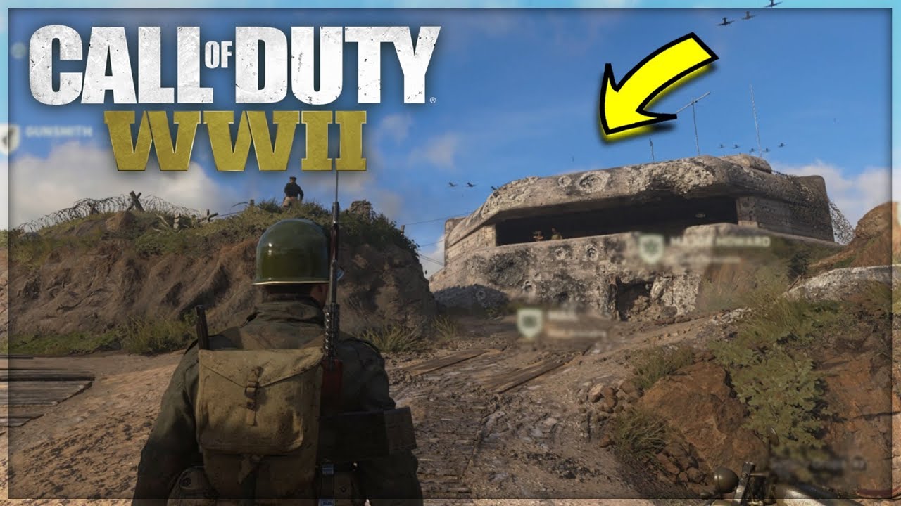 How To Get On Top Of The BUNKER In HQ + Hidden Easter Eggs! - Call Of ...