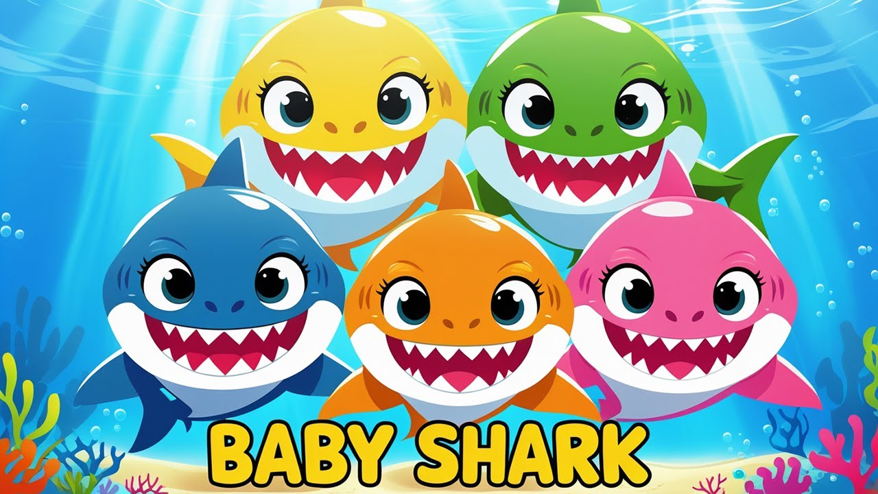 Underwater Dance 🌟 Baby Shark Moves for Babies & Children - YouTube