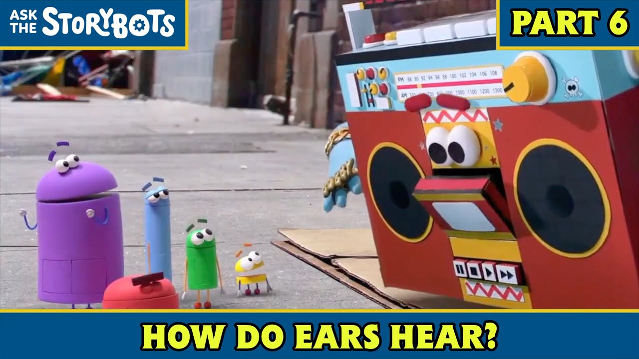 How Do Ears Hear? (Part 6/10) | Ask the StoryBots - YouTube