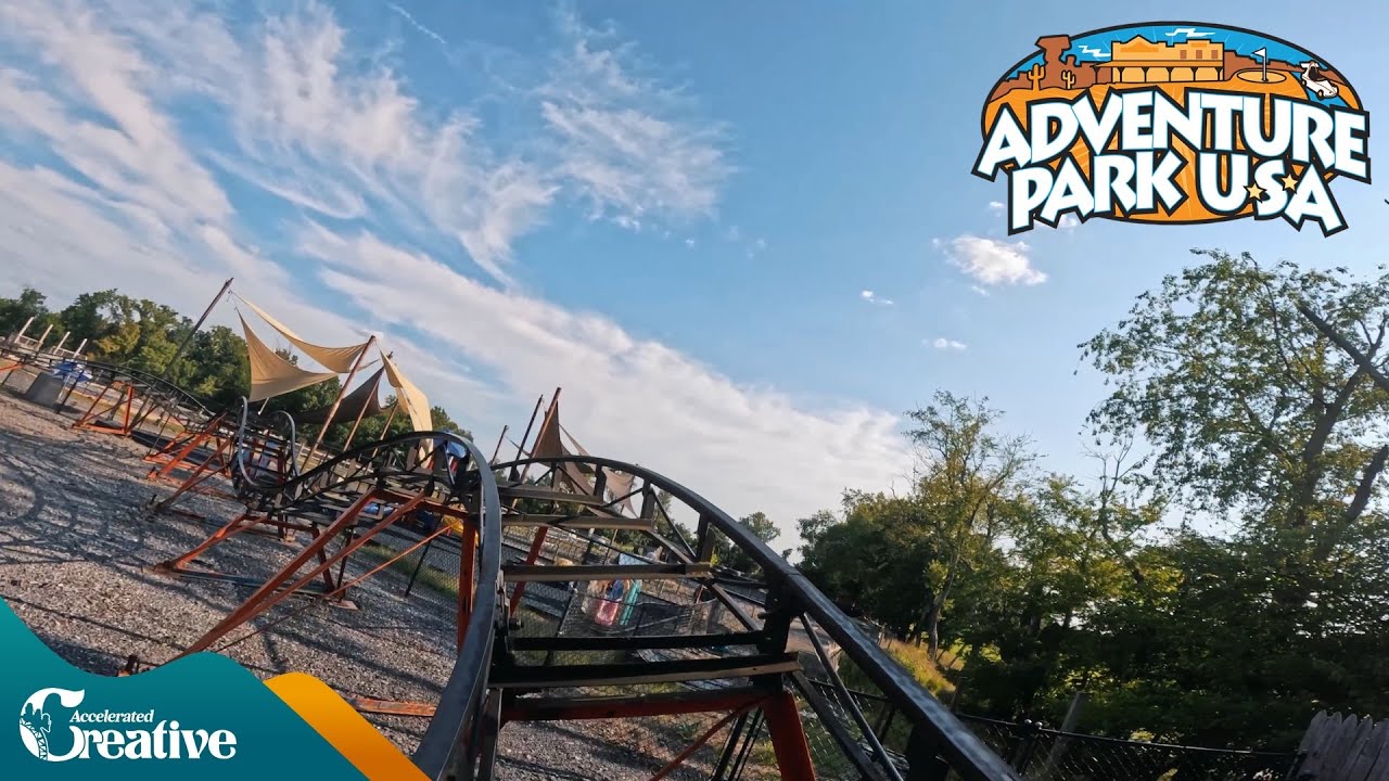 Tumbleweed 2025 on-ride 5K POV - Adventure Park USA MD - YouTube