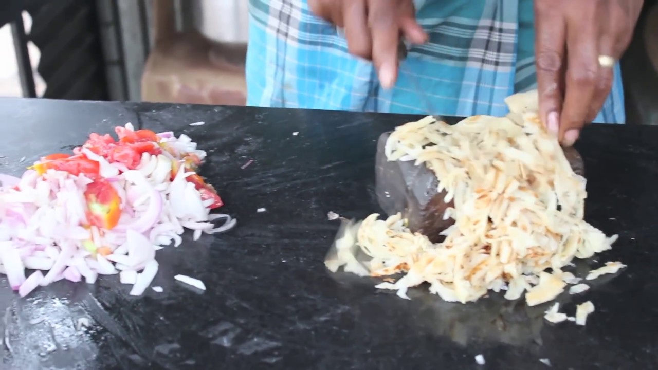 Making of Chicken Kothu Parotta - South Indian Famous food - Indian ...