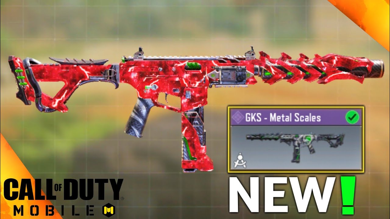 I NUKED☢️with *NEW* GKS - Metal Scales in Cod Mobile Season 6 (Best ...
