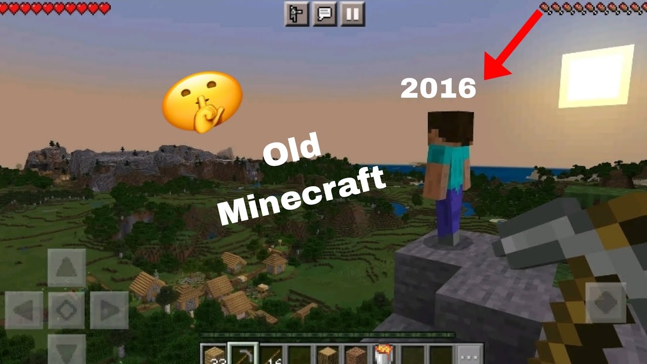 Old Minecraft Video 2016 Nastolgia - YouTube
