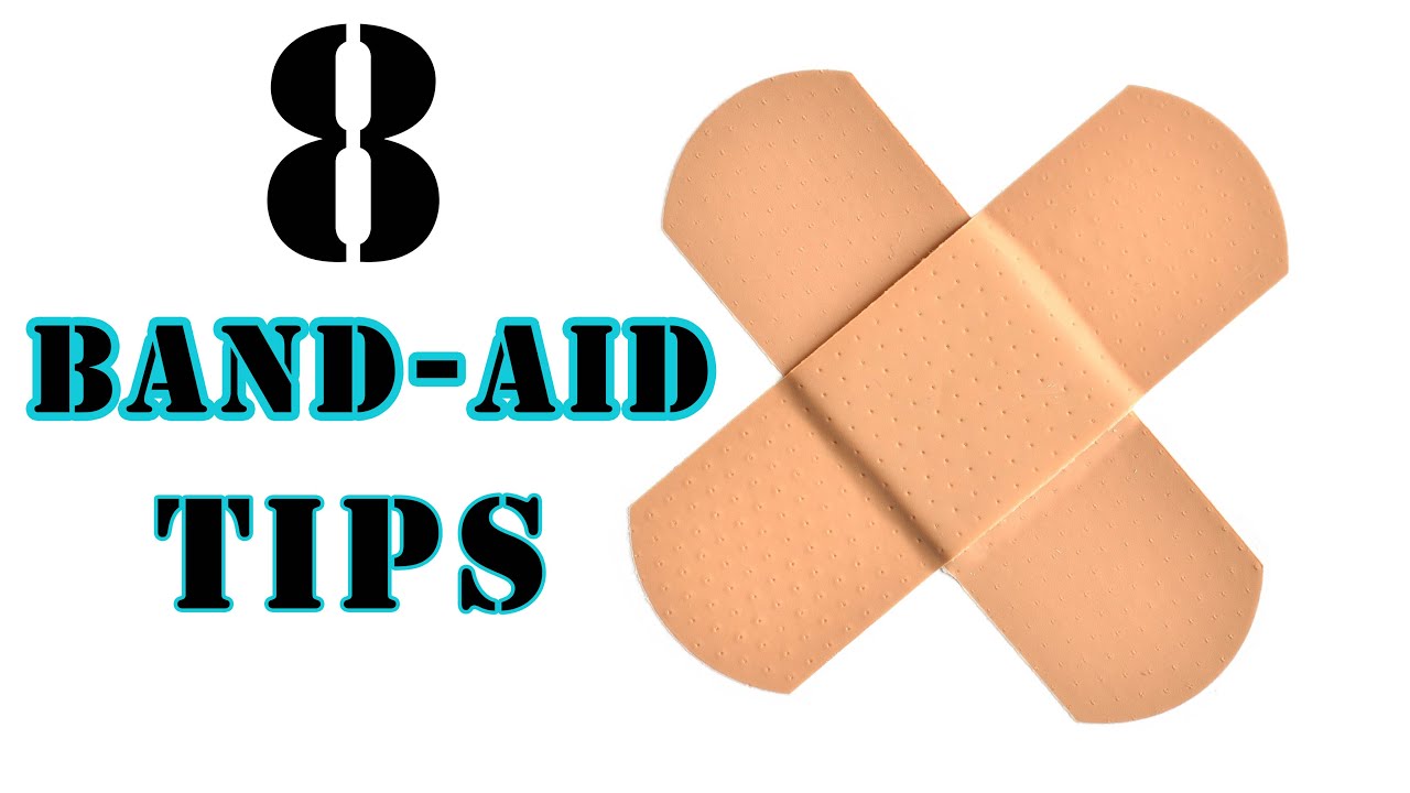 8 Band-aid Tips that everybody Should know || Band-Aid Life hack - YouTube