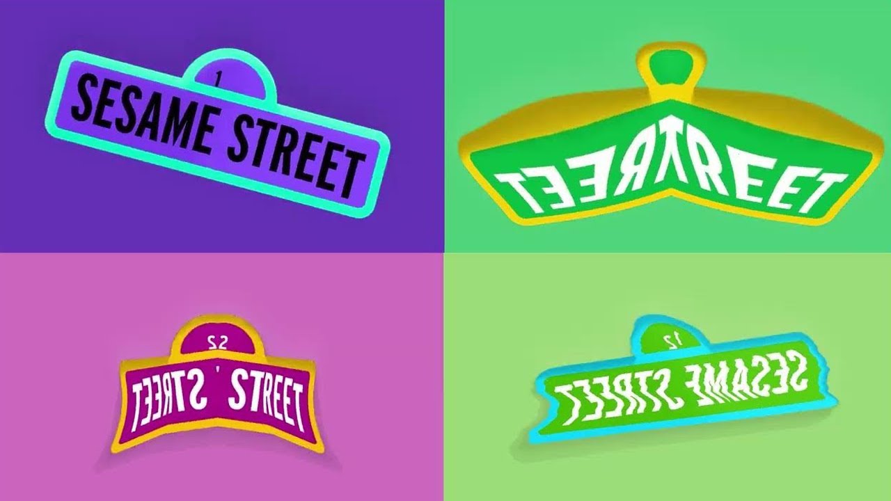 Sesame Street Logo Effects