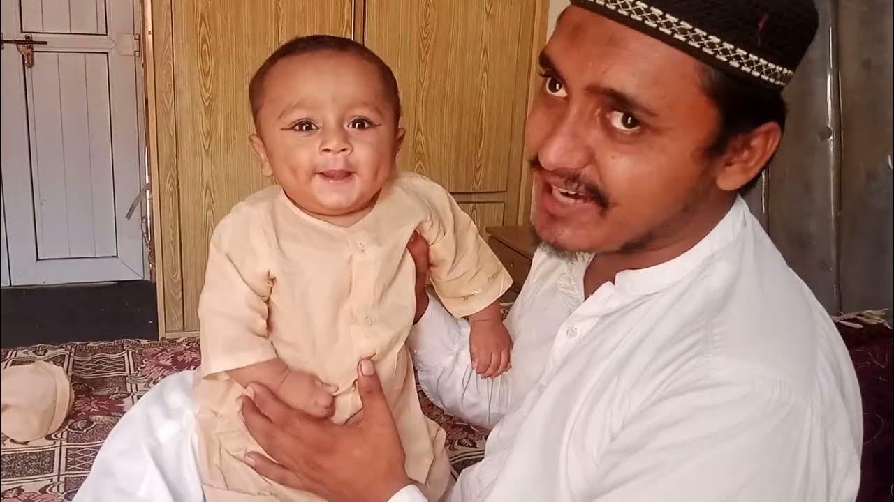 Mera Sheer Kaka Gia Nani ke Ghar ll Muhammad Rayyan Cute Baby - YouTube