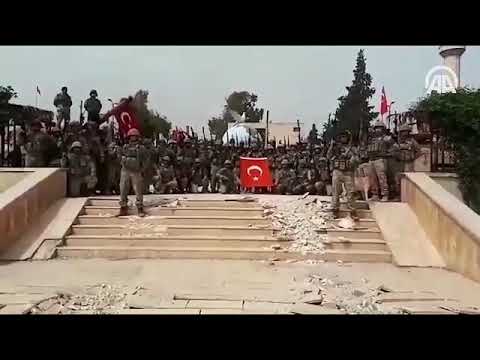Ypg/Pkk dan Temizlenen Afrin'de Komando Marşı
