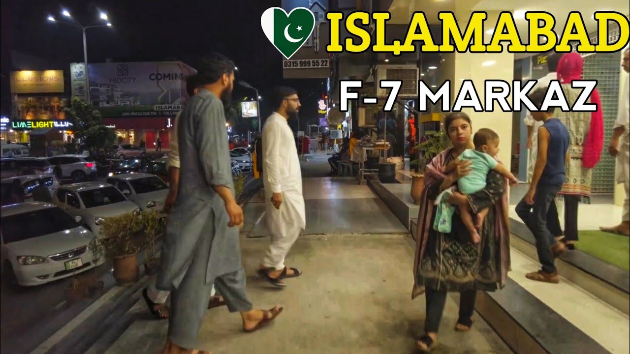 🇵🇰 PAKISTAN ISLAMABAD NIGHTLIFE - WALKING TOUR 4K 2023 - YouTube