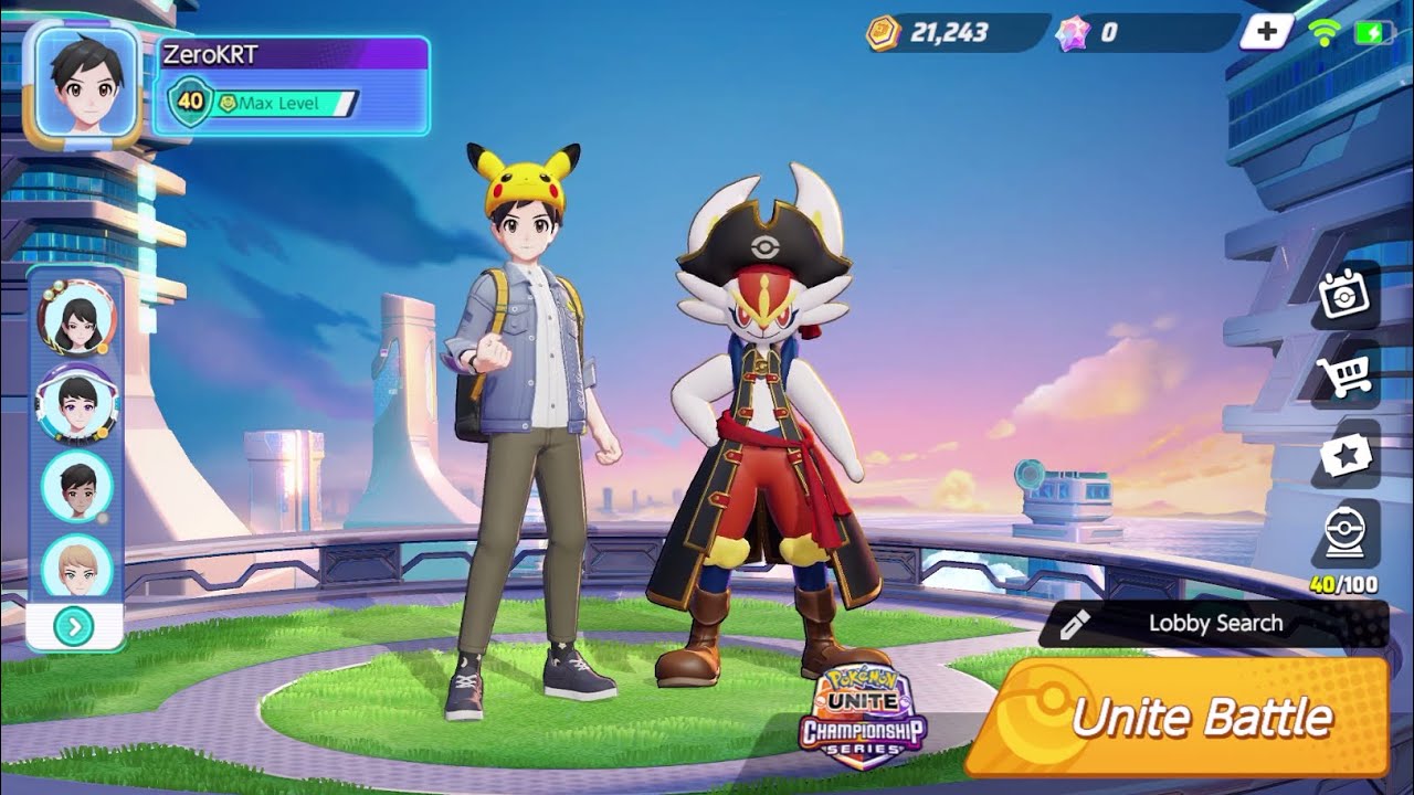 Captain Style Cinderace | Pokemon Unite Master Rank - YouTube