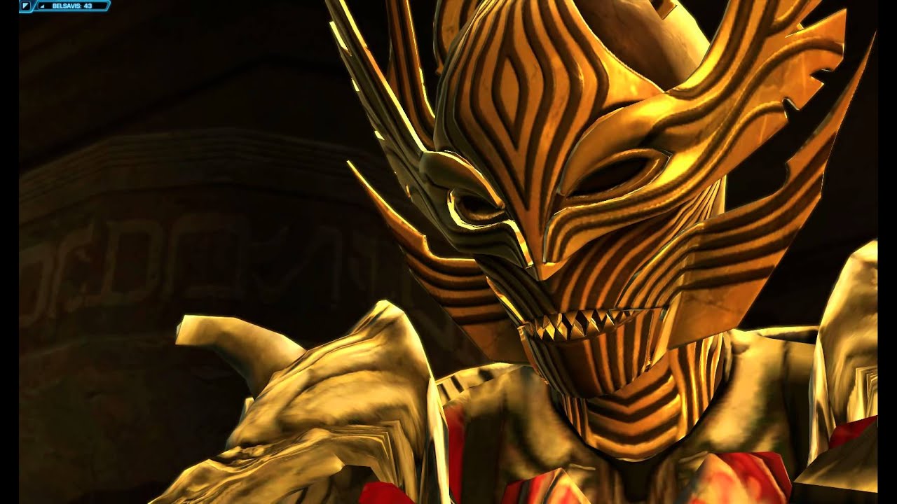 [SWTOR] Bonus video - Sith Inquisitor freeing the Dread Masters - YouTube