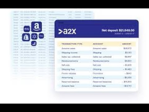 Quickbooks : A2x Integration with Amazon - YouTube