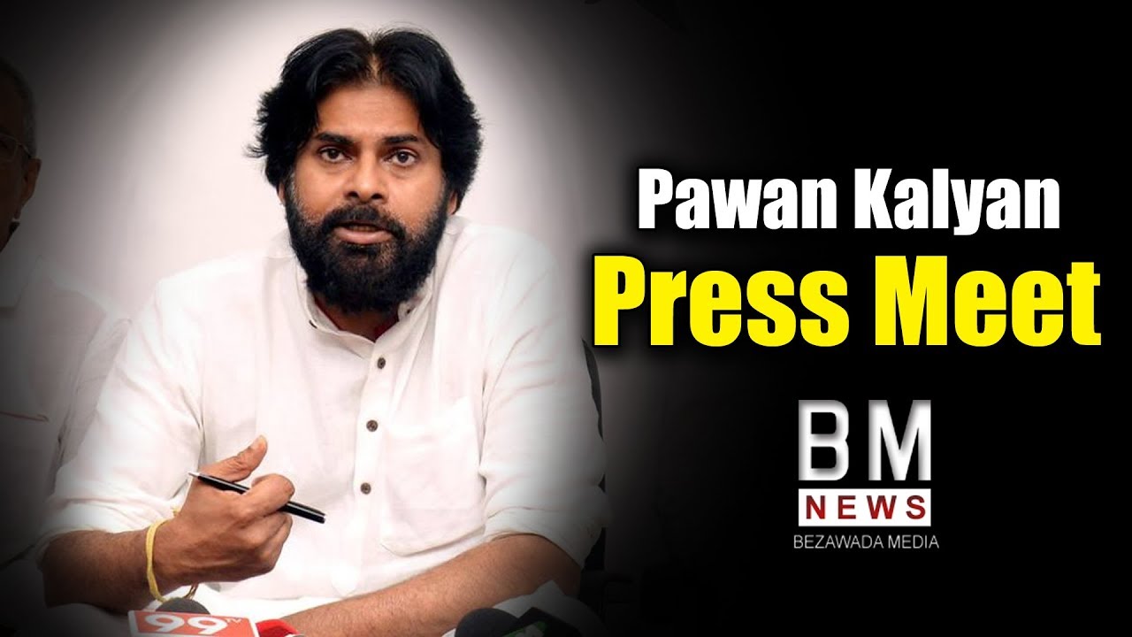 Power Star Pawan Kalyan Press Meet | Ap Politcs | Janasena Party ...