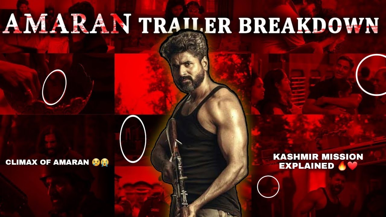 Amaran Trailer Breakdown | Deep Light. - YouTube