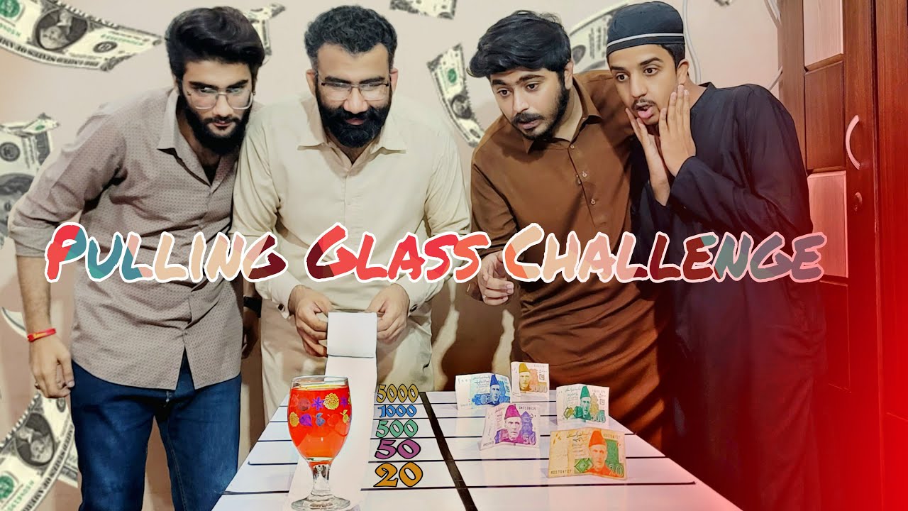 Pulling Glass Challenge - YouTube