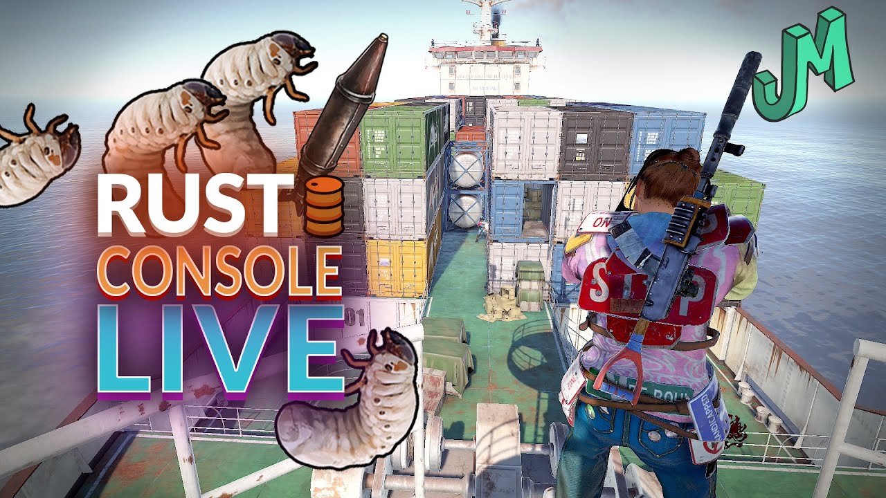 Cargo Ship Update Live 🛢 Rust Console 🎮 Stream 424 - YouTube