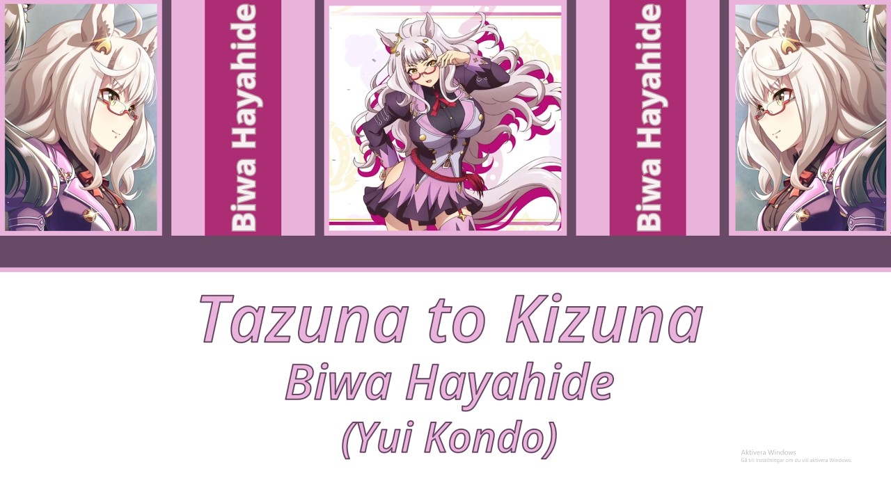 [Umamusume] Tazuna to Kizuna Lyrics English/Romaji/Kanji - YouTube