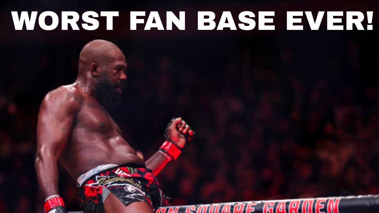 Jon Jones has the worst fan base ever to be seen in the MMA community ...
