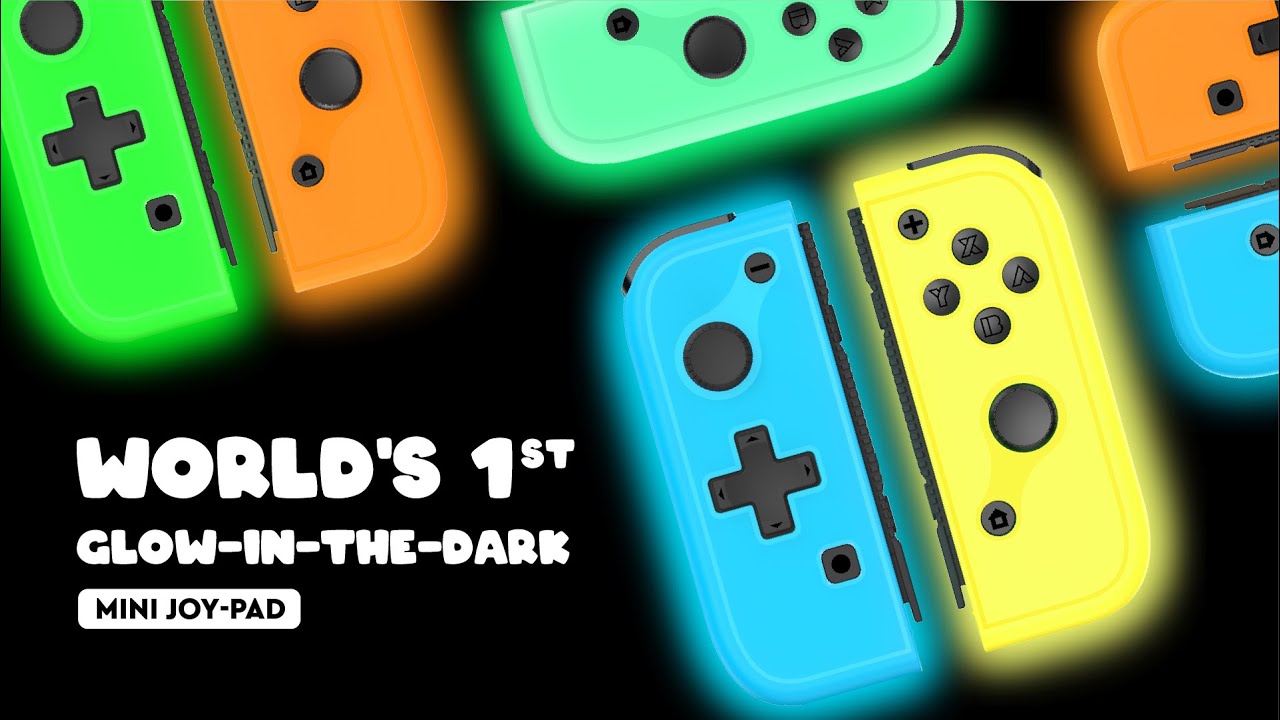 Glow In The Dark Mini JoyPad with Hall Effect Trailer | Omelet Gaming ...