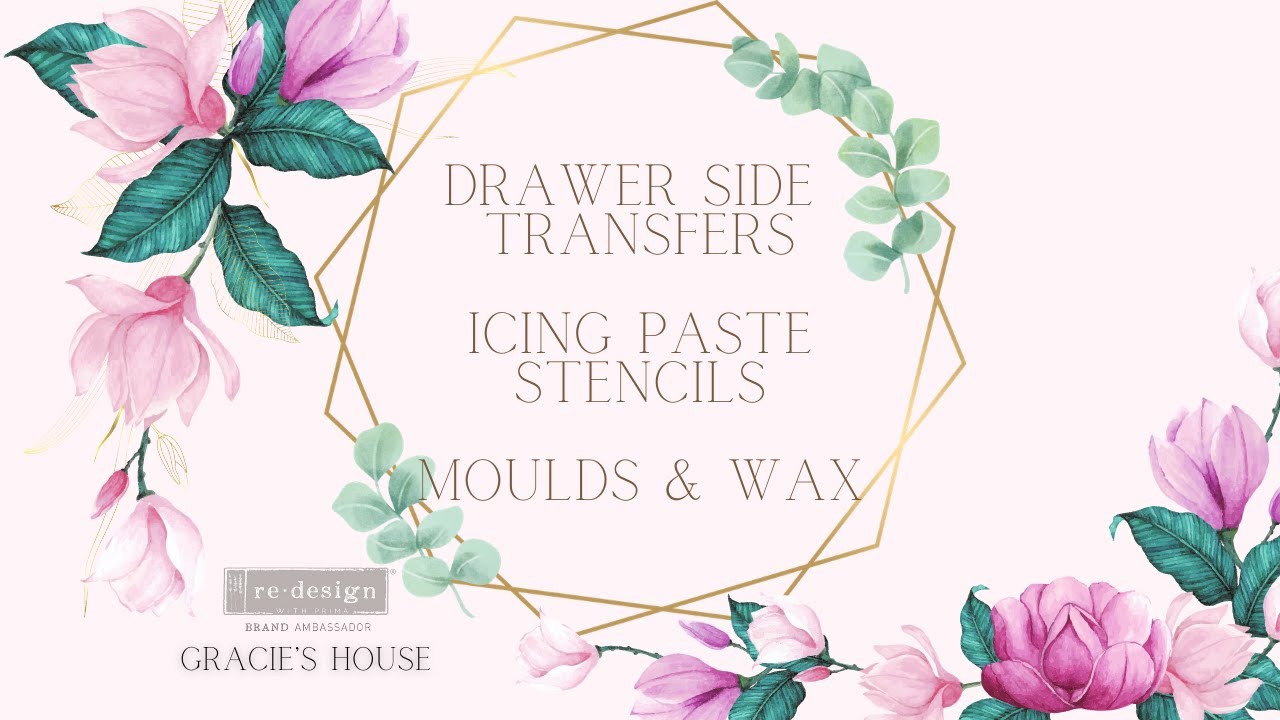 Redesign with Prima - White Fleur drawer sides, Icing Paste raised ...