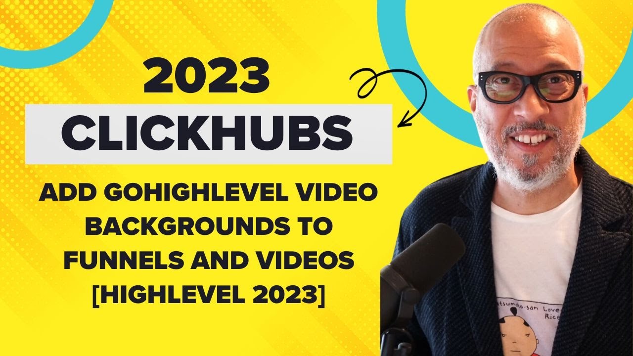Add GoHighLevel Video Backgrounds To Funnels and Videos [HighLevel 2023] - YouTube