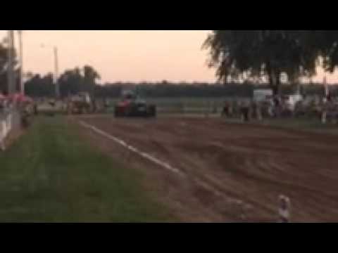 LSS Green Lightning tractor pull Marthasville, MO - YouTube