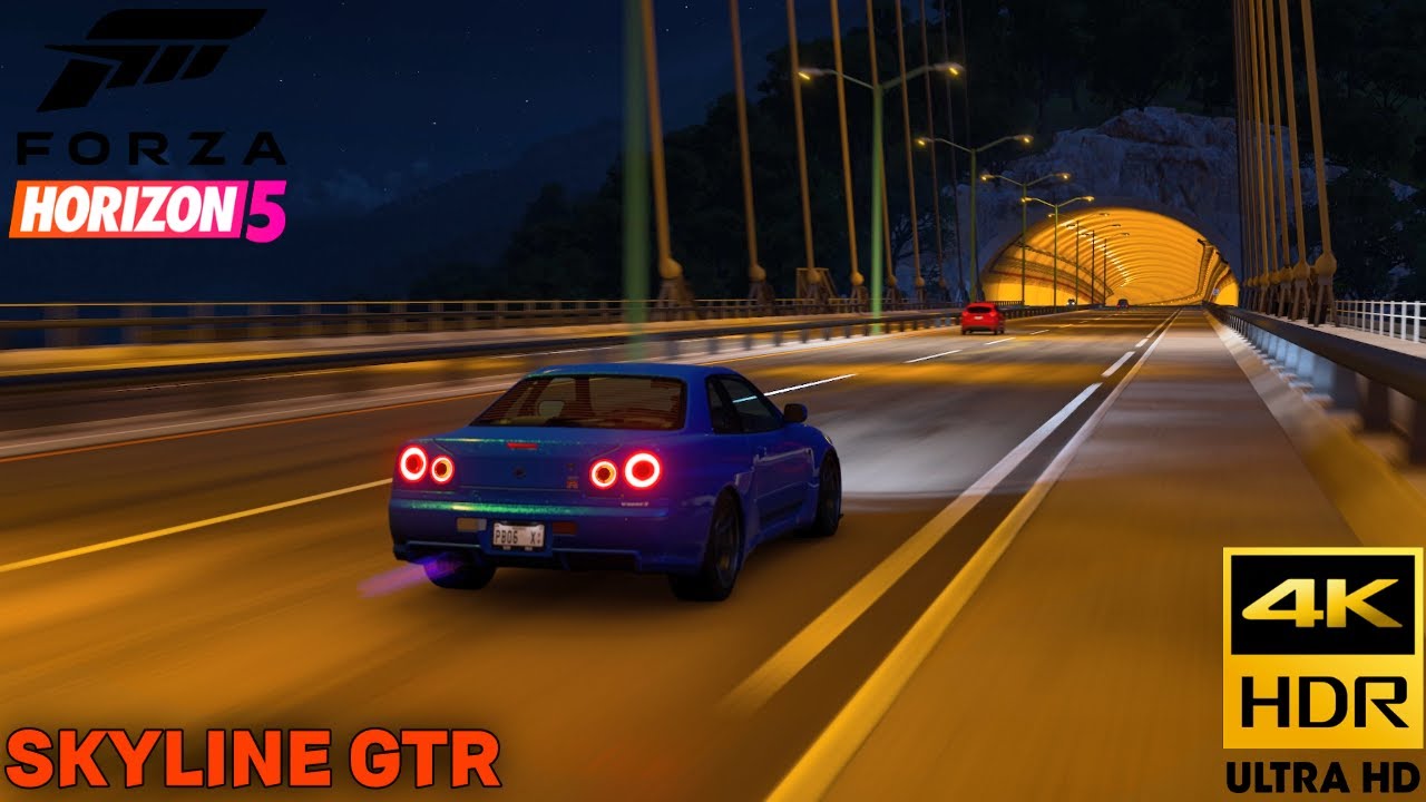 NISSAN SKYLINE GTR FULL MODIFIED 800HP+ FORZA HORIZON 5 - YouTube