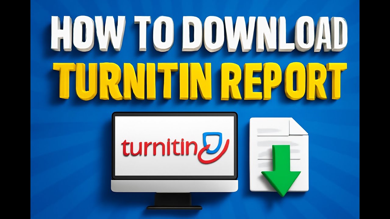 How to Download Turnitin Report Easily | Step-by-Step Tutorial - YouTube