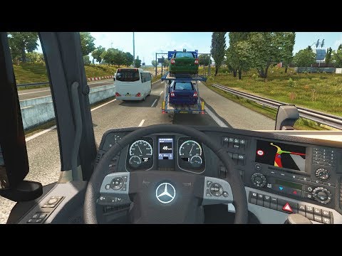 Euro Truck Simulator 2 - Mercedes-Benz New Actros Open Pipe | Rotterdam to Hamburg