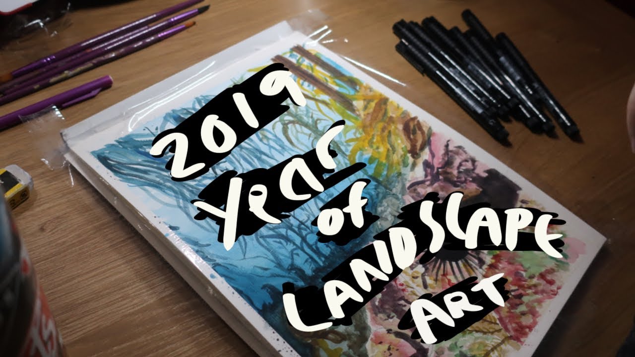 Painting a Watercolour Kelp Forest - YouTube