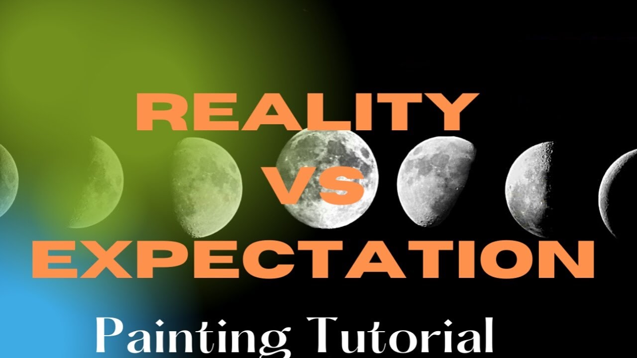 Expectation vs Reality/Painting Tutorial/Amron's Creations - YouTube