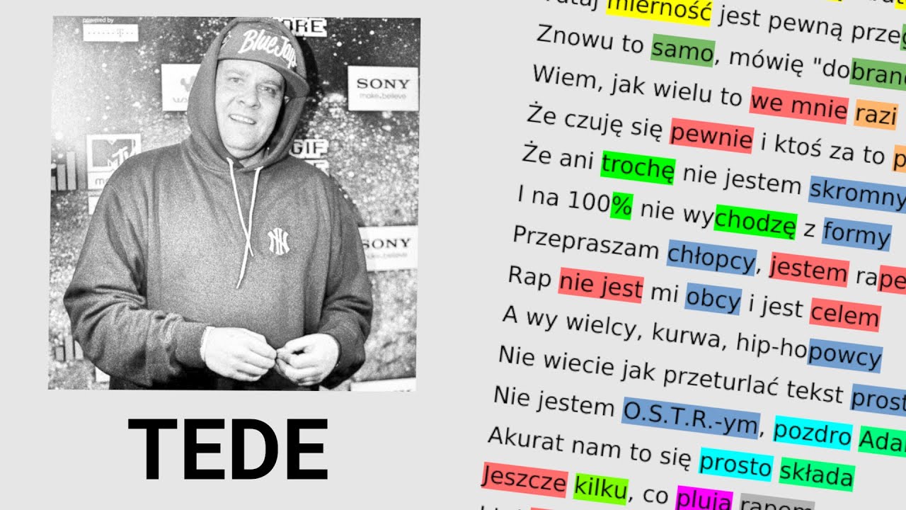 Tede - Rap To Talent | Rym za rymem - YouTube