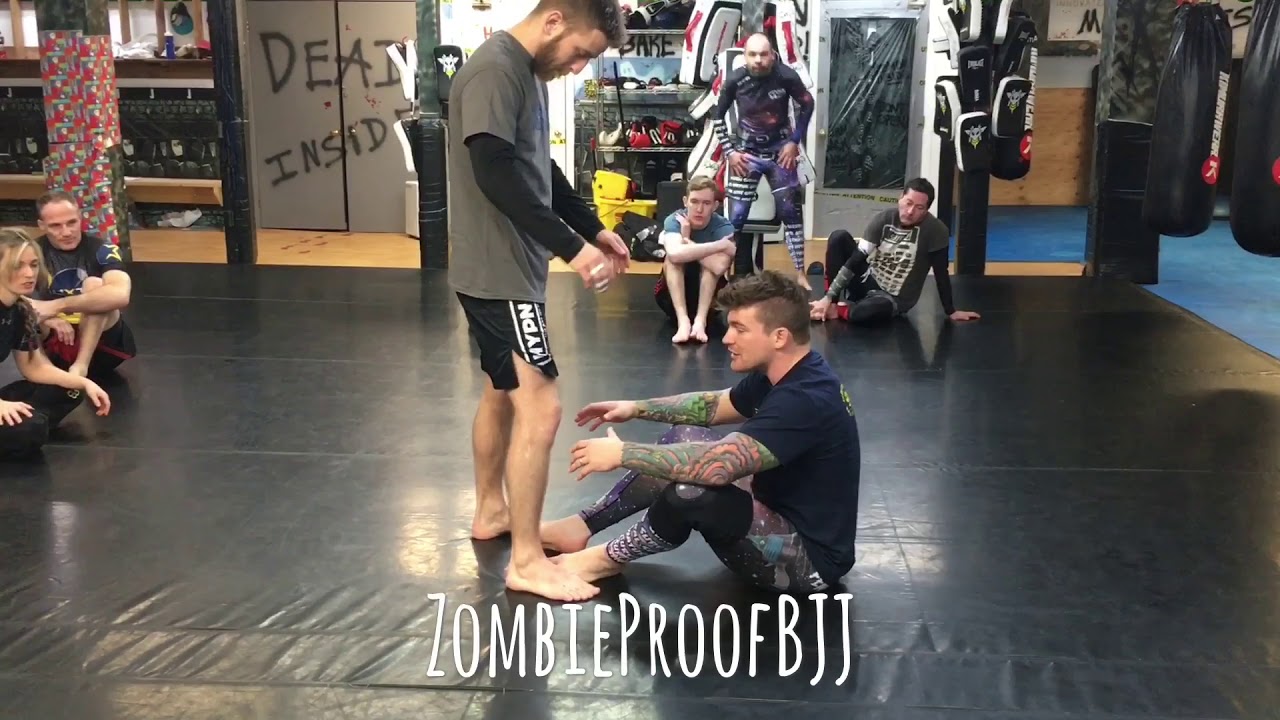 Double Outside Ashi Entry From Seated Open Guard - ZombieProofBJJ (NoGi ...