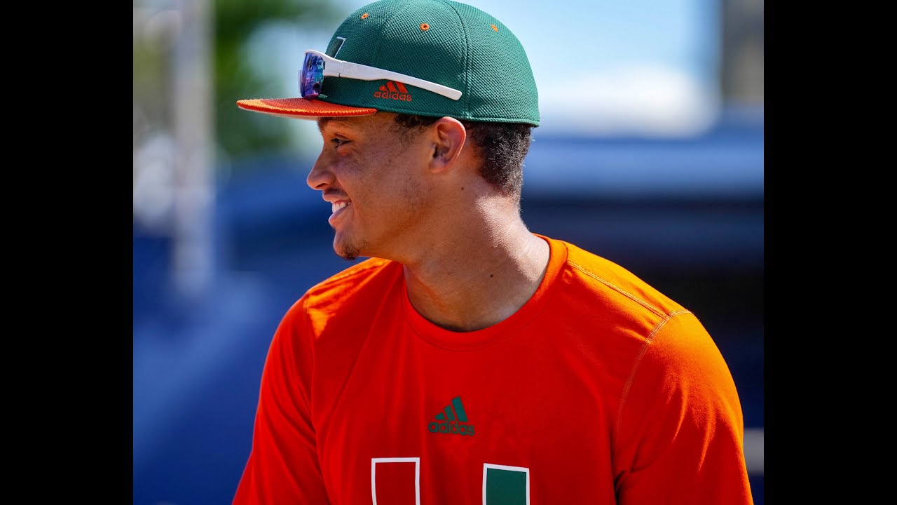 Jacoby Long -Outfield- Miami Hurricanes vs FIU Baseball 3-26-24 - YouTube