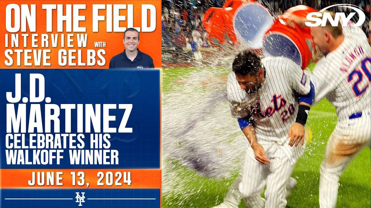 J.D. Martinez on first walk-off home run of career in Mets win after ...