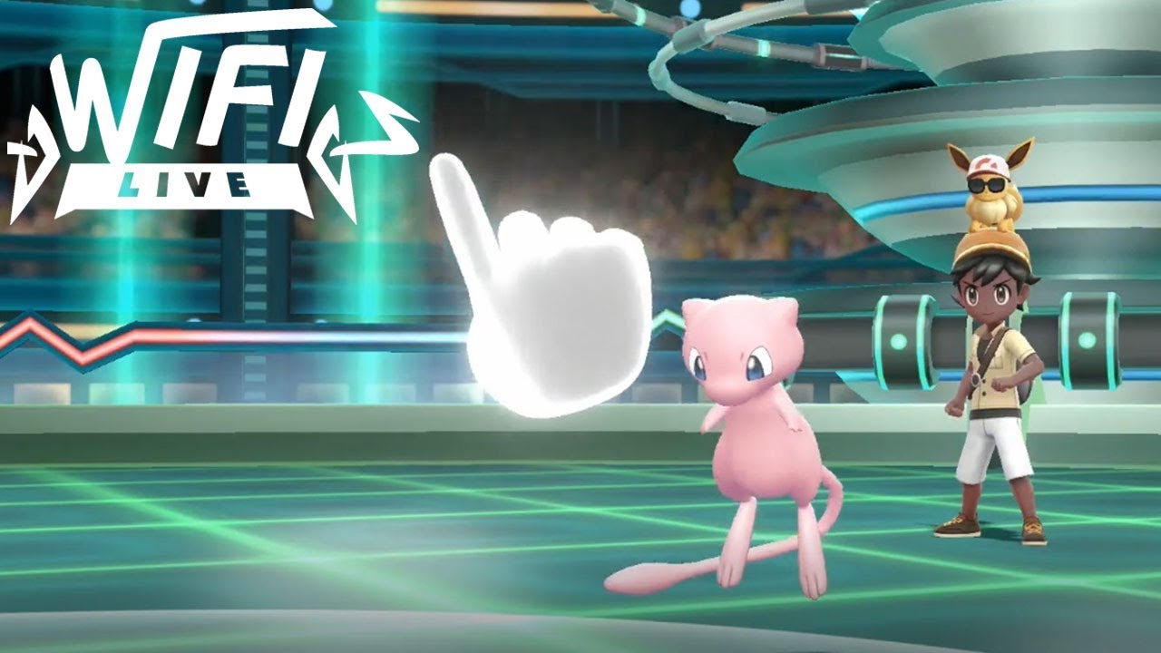 Pokemon Let's Go Pikachu & Eevee Wi-Fi Battle: Mew Comes Through ...