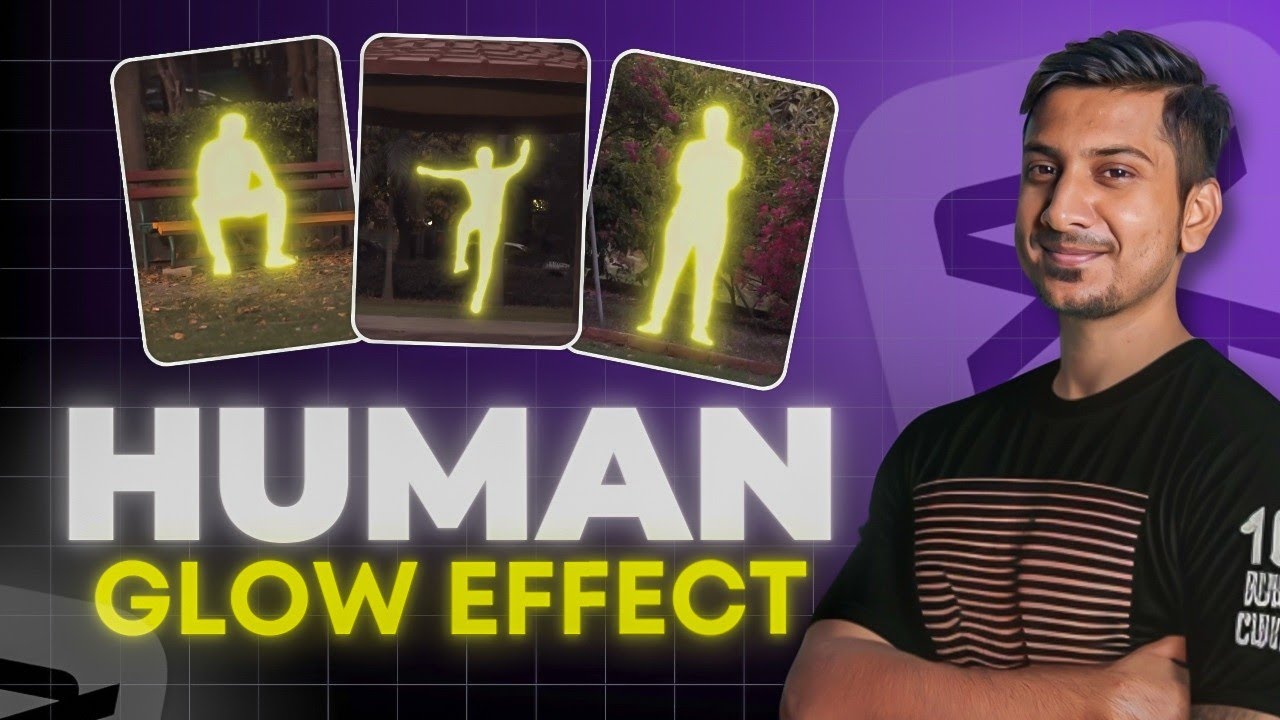 Trending Human Glow Effect Tutorial in CapCut - YouTube